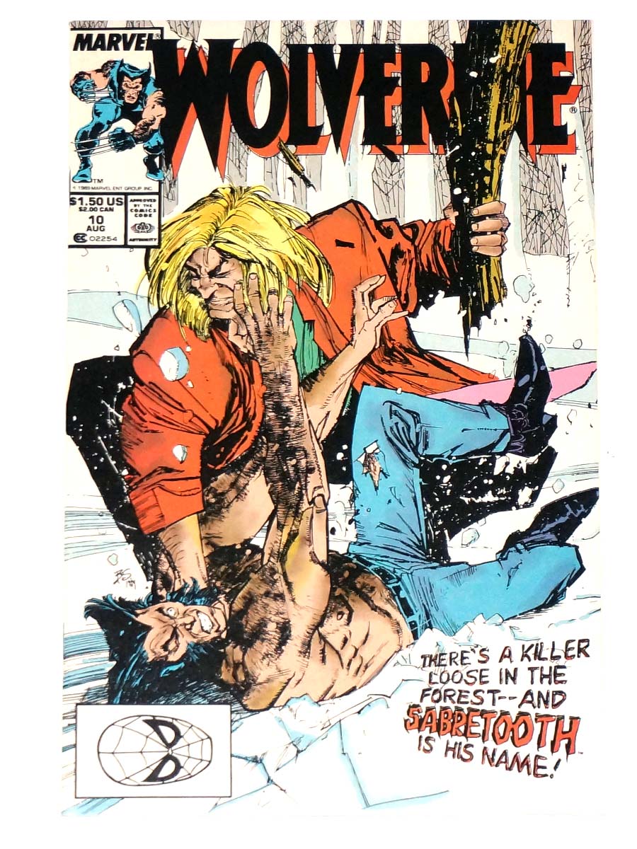 Wolverine #10 Sabretooth vs Wolverine – Comic Book Quest