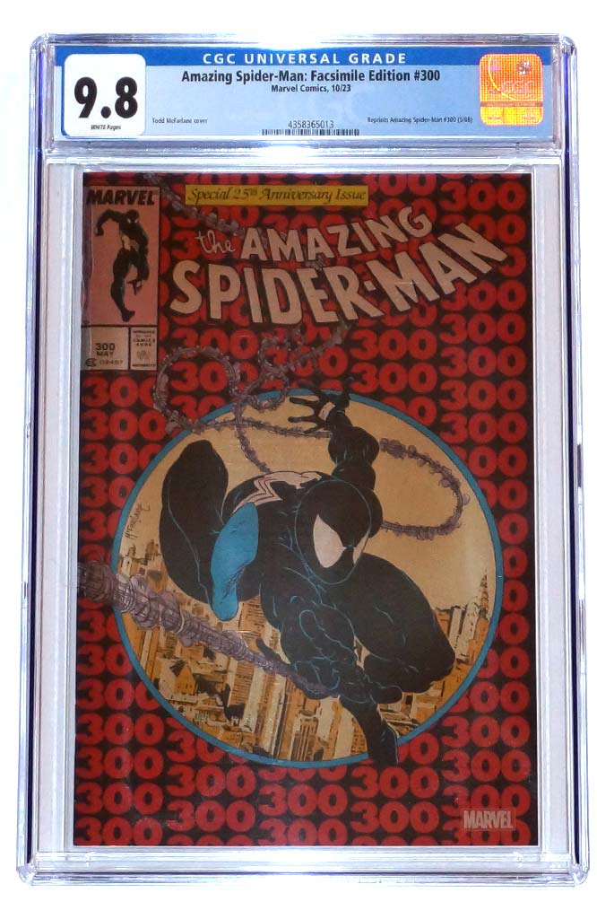 Amazing Spider-Man #300 CGC 9.8 Facsimile Foil Variant – Comic Book Quest