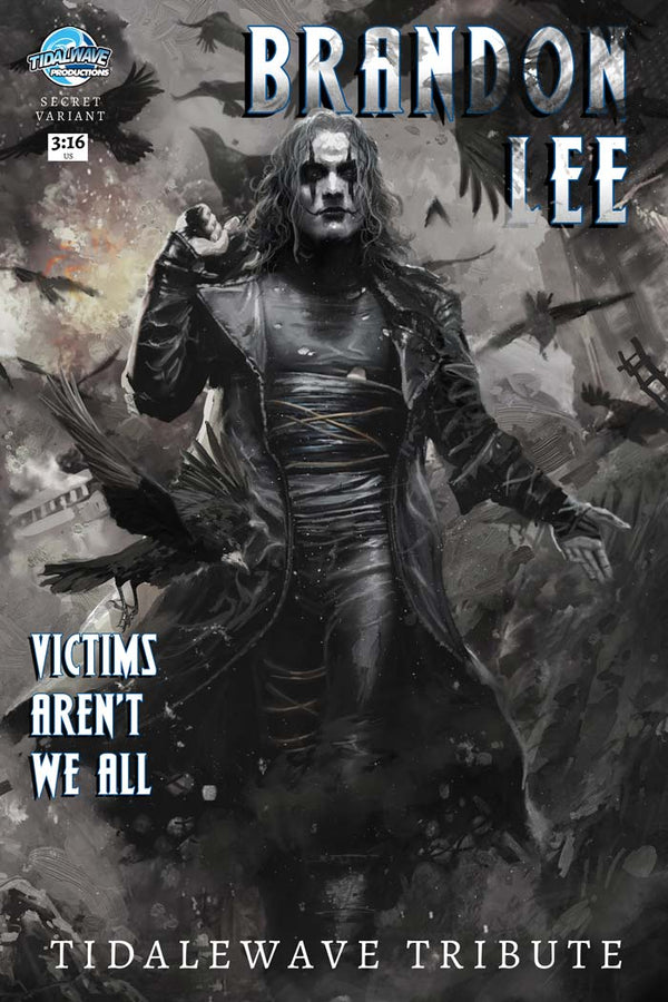 Brandon Lee #1 Rudy Ao The Crow B&W Secret Variant LTD 80 – Comic Book ...