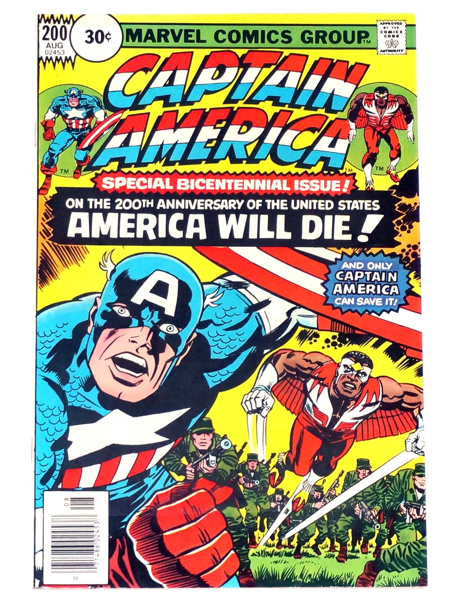 Captain America #200 30 Cent Variant Anniversary Issue – Comic Book Quest