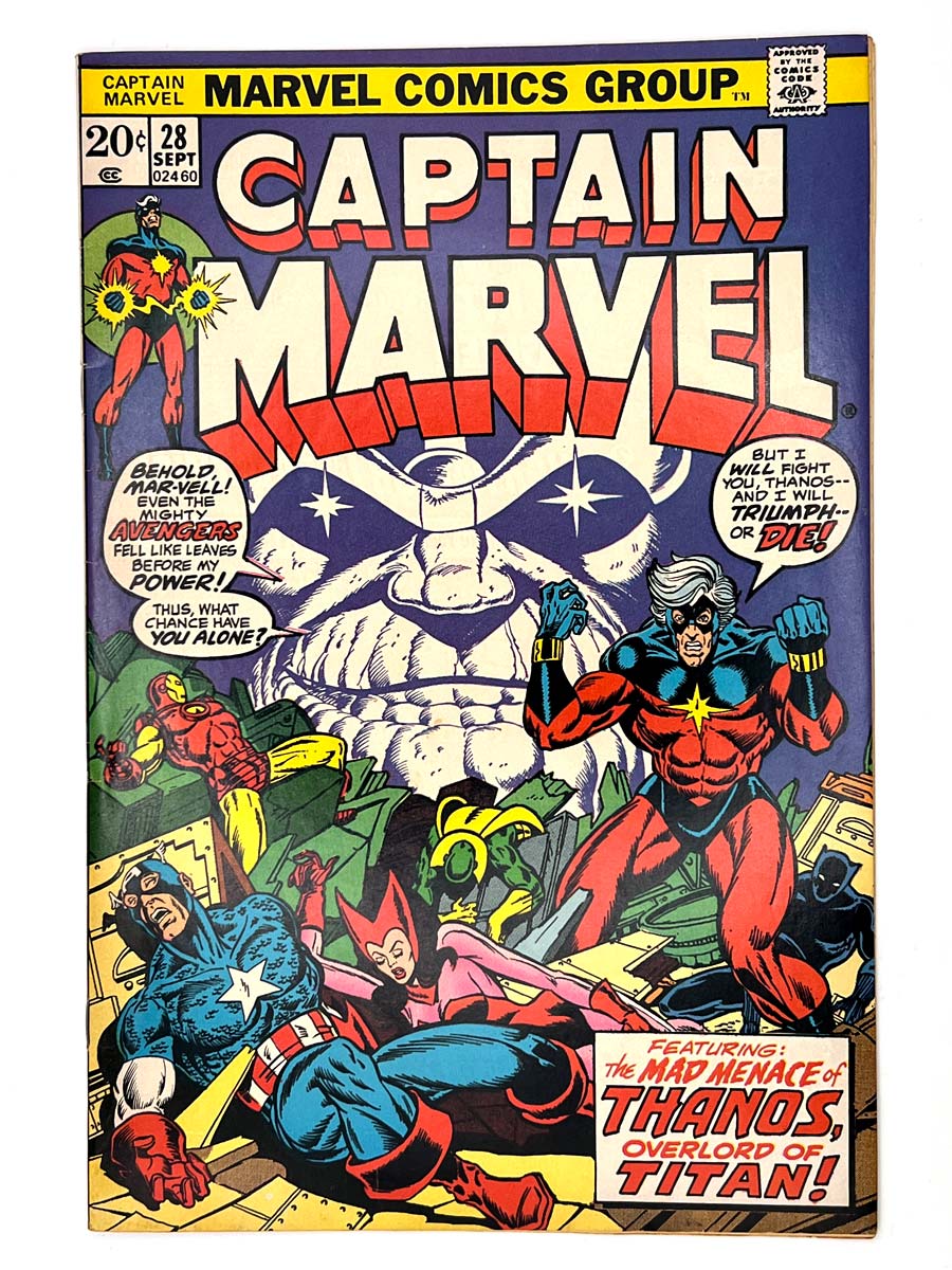 Captain Marvel #28 1st Eon – Comic Book Quest