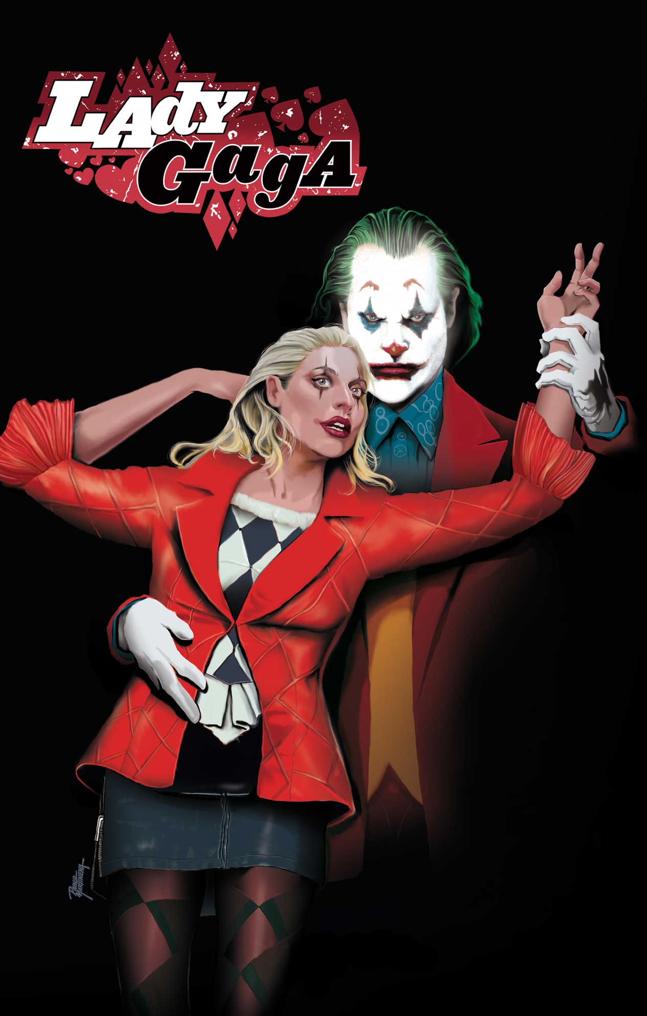 Lady Gaga Female Force #1 Pablo Martinena (Harley & Joker) Secret Vari ...