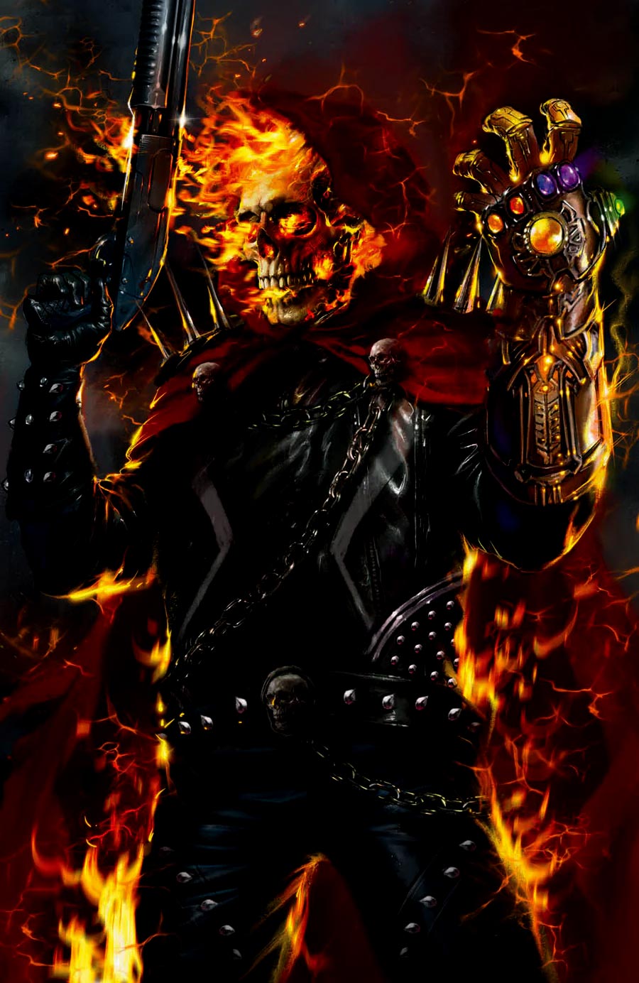 Ghost Rider Final Vengeance #2 Luico Parrillo Virgin Hood Variant ...