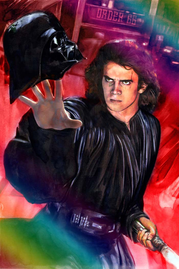 Hayden Christensen #1 Berto Martinez Secret "Order 66" Virgin Foil Var ...