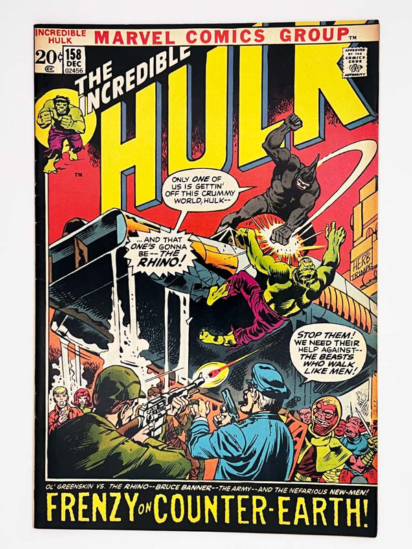 Incredible Hulk #158 – Comic Book Quest