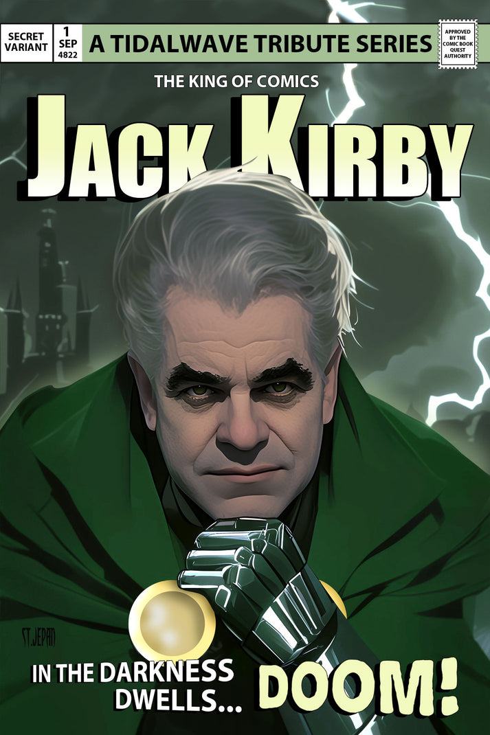 Jack Kirby #1 St. Jepan Secret Trade Variant LTD 100 – Comic Book Quest
