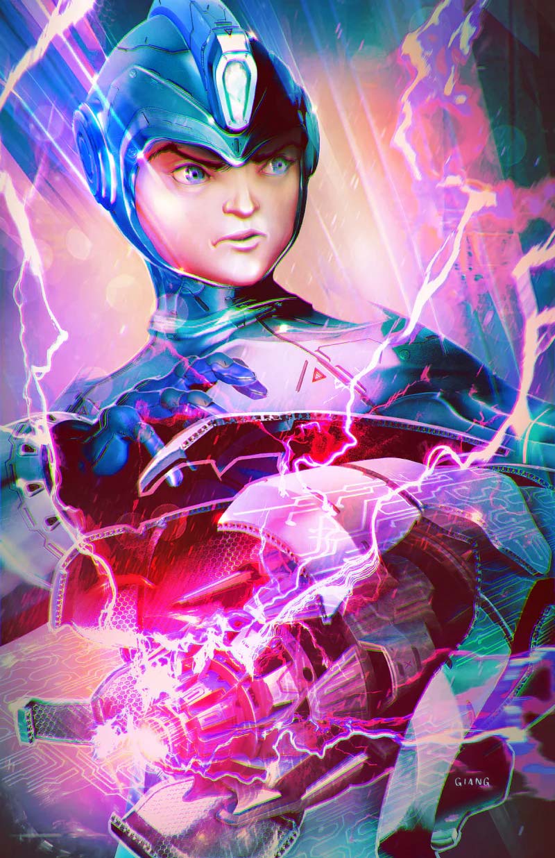 Mega Man Fully Charged #1 John Giang Exclusive Virgin Variant – Comic ...