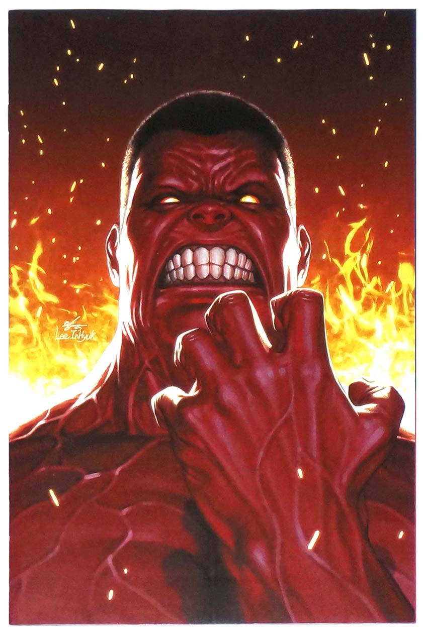 Red Hulk #1 InHyuk Lee Virgin Variant – Comic Book Quest