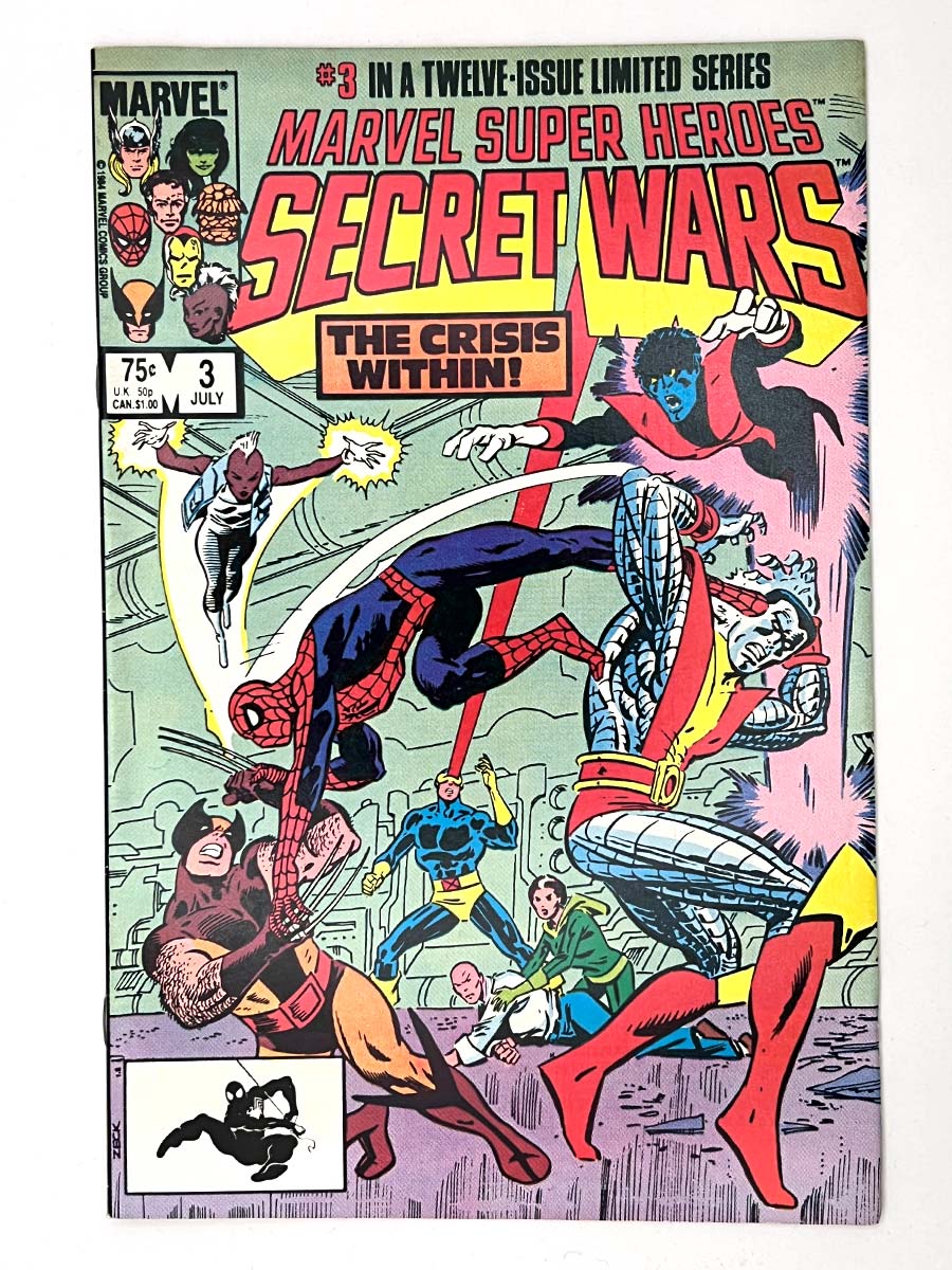 Secret Wars #3 1st Volcana & Titania – Comic Book Quest