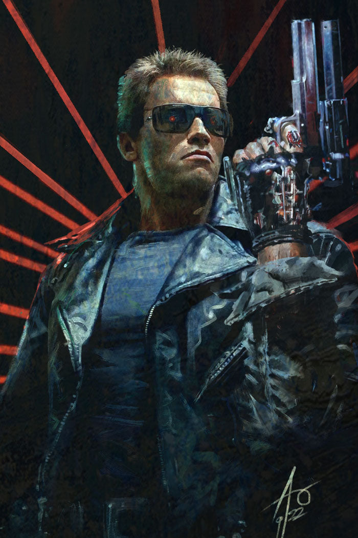 Arnold Schwarzenegger #1 Rudy AO Secret Terminator Variant LTD 50 ...