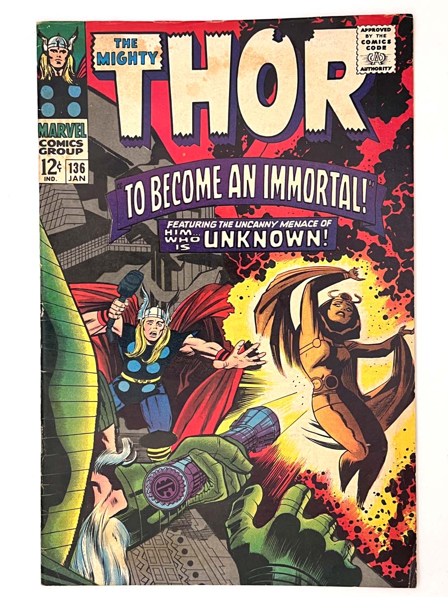 The Mighty Thor #136 1st Sif & Lurking – Comic Book Quest
