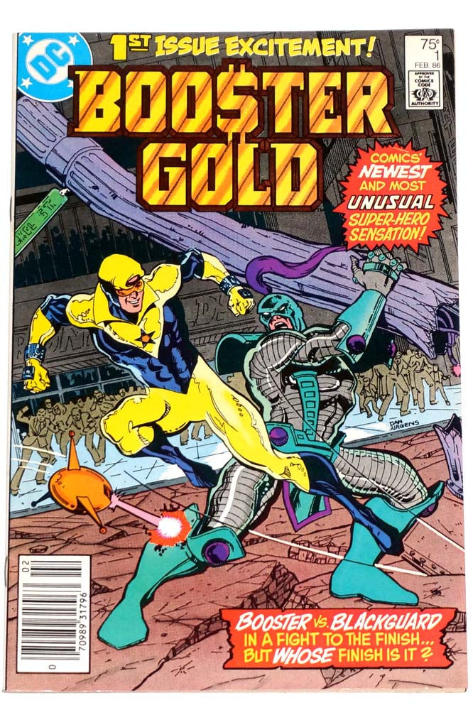 Booster Gold #1 Newsstand 1st Booster Gold – Comic Book Quest