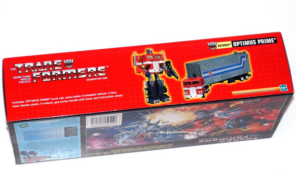 Transformers G1 Optimus Prime Commemorative Series 2002 – Comic Book Quest