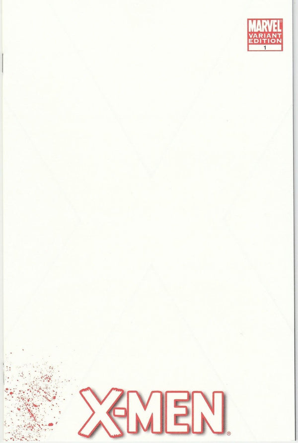 X-Men #1 Blank Variant Blood Splatter – Comic Book Quest