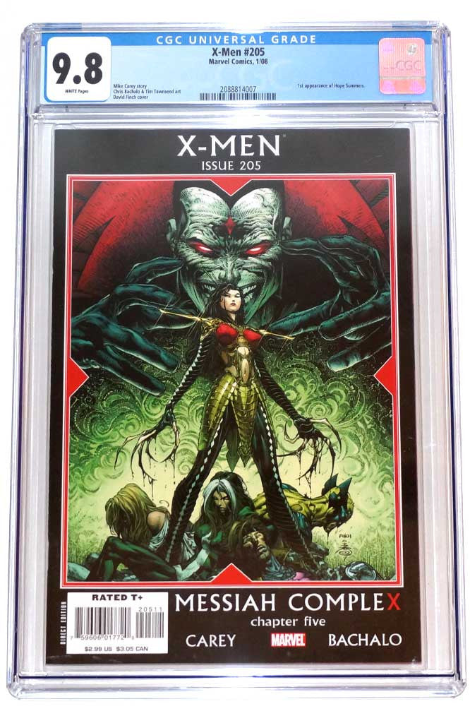 X-Men #205 CGC 9.8 1st Hope Summers – Comic Book Quest